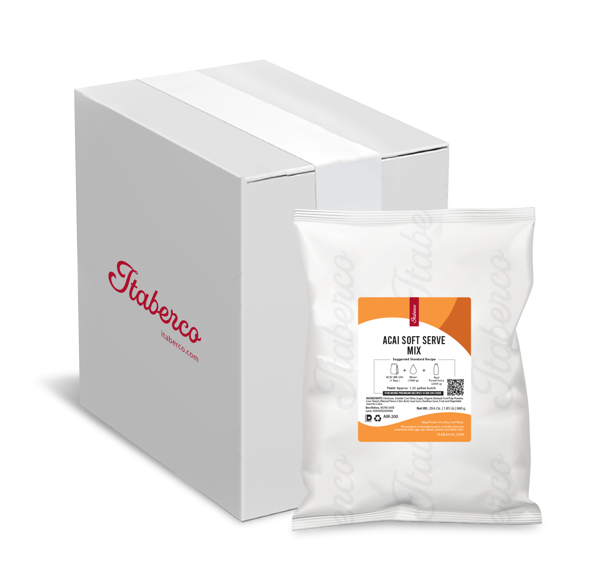 Açaí Soft Serve Mix - Itaberco